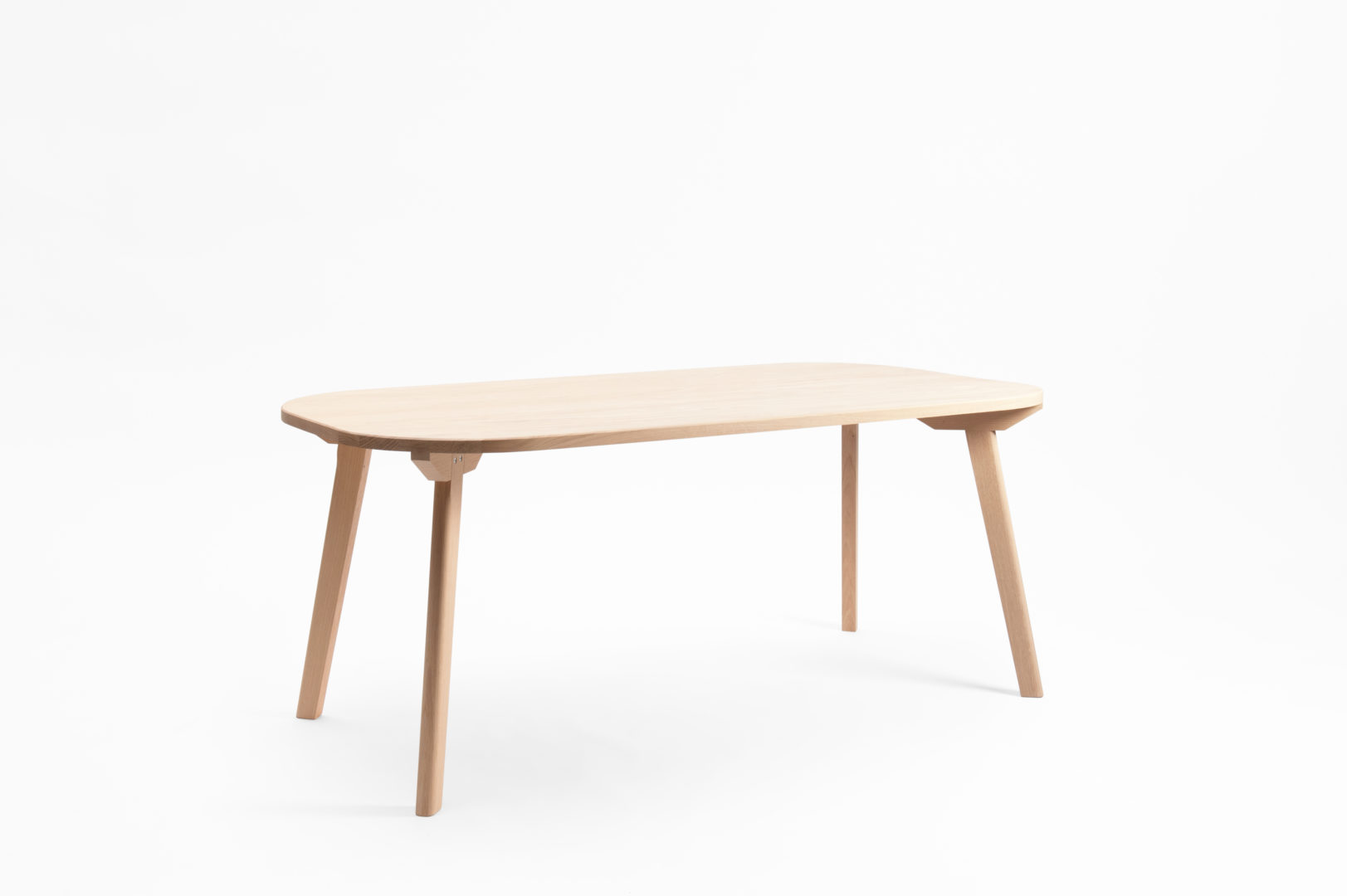 Table à manger en chêne clair - Aronde - L'INATELIER