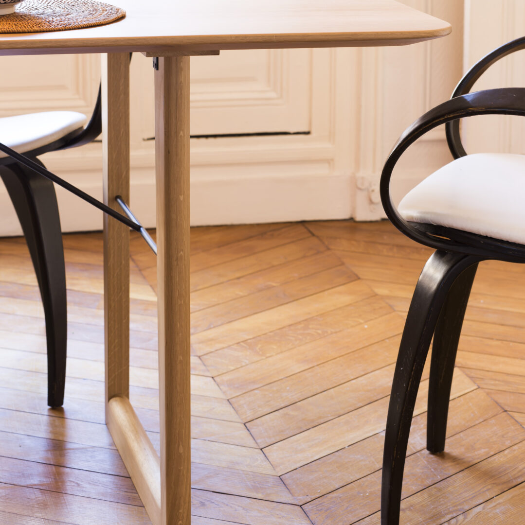 Table en chêne massif - L'INATELIER Design & Artisanat Français